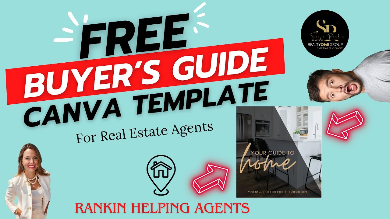 Free Home Buyer's Guide - Template For Real Estate Agents - Canva Template
