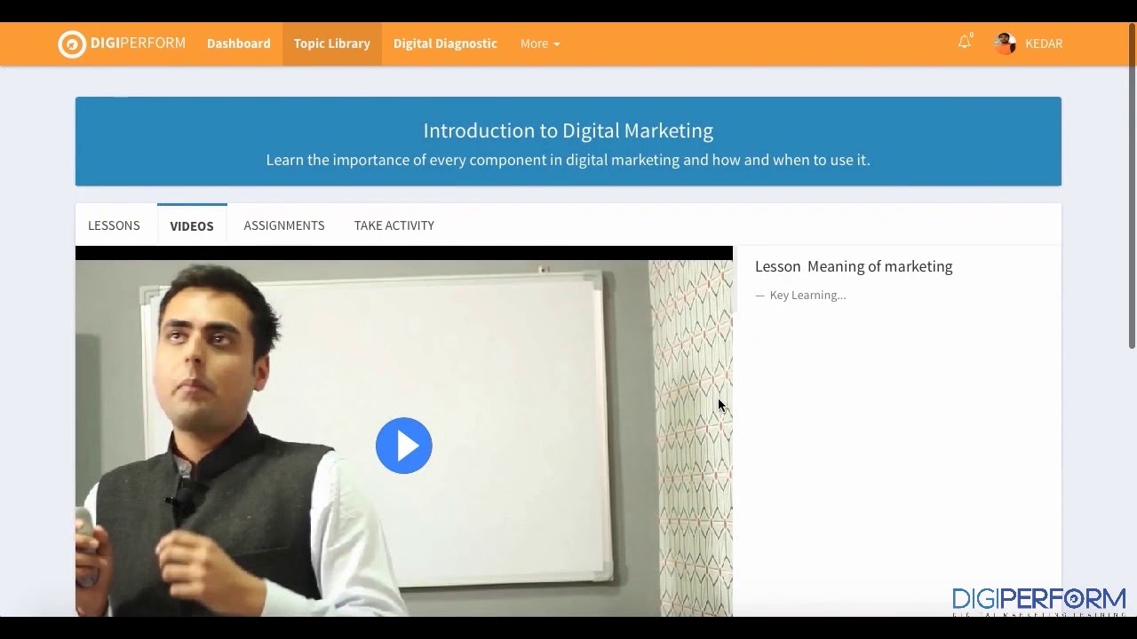Digiperform LMS Overview