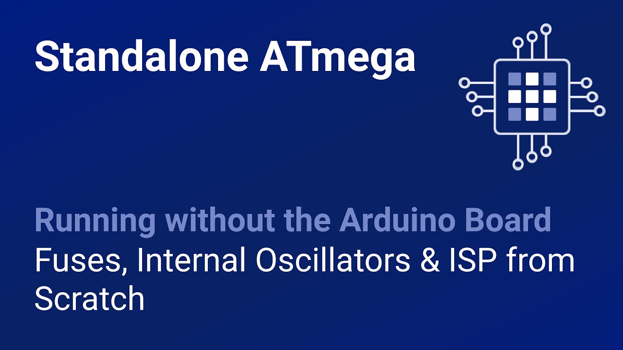 Standalone ATmega: Running without the Arduino Board