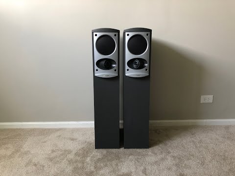 Bose 701 series II Vintage Tower Speakers with Powered Bass | Reverb
