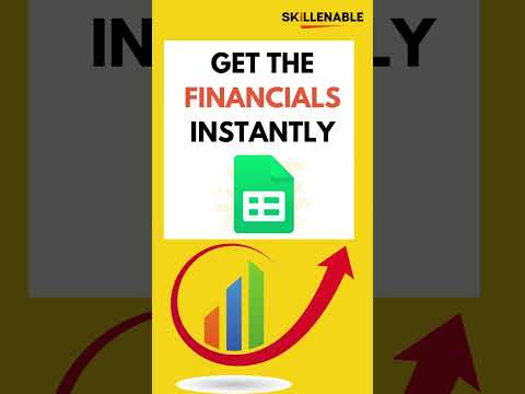 LEARN HOW TO USE THE GOOGLE FINANCE FUNCTION | QUICK TIPS AND TRICKS