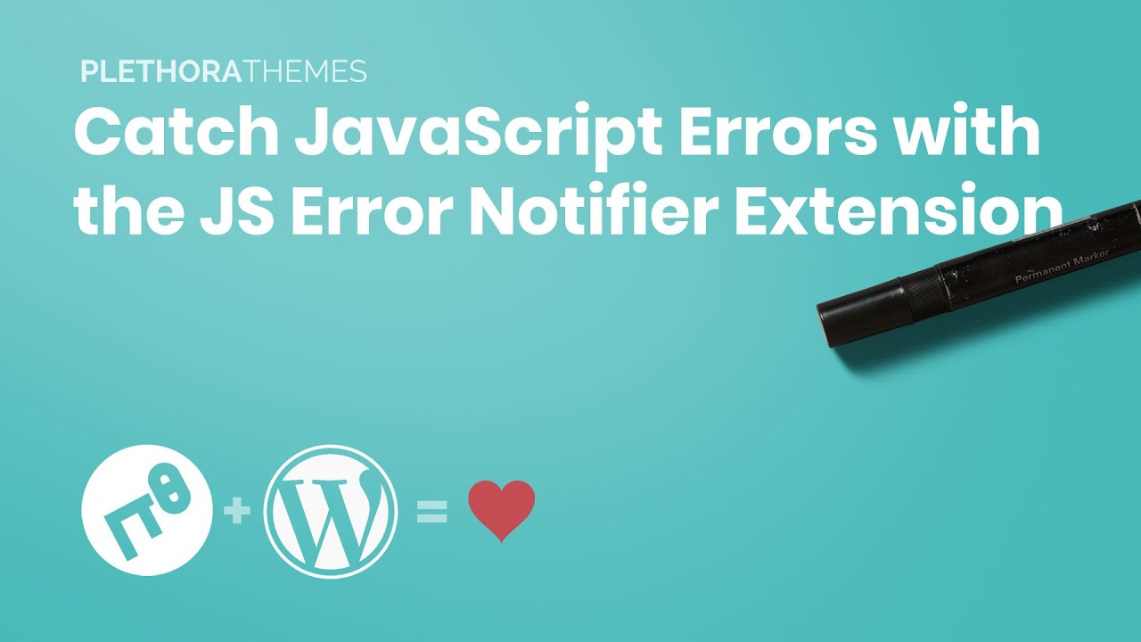 JavaScript Error Notifier Chrome Extension