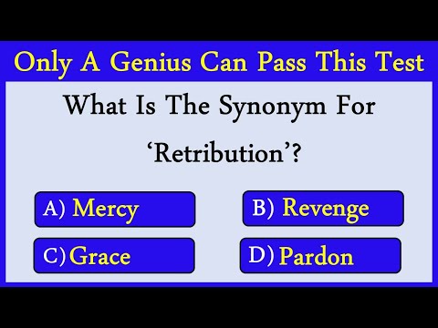 Synonyms Quiz 24: Can You Get A Perfect Score?