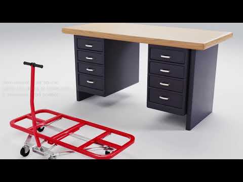 Teacher Desk Lifter and Mover Demonstration (SKU: 334/338)