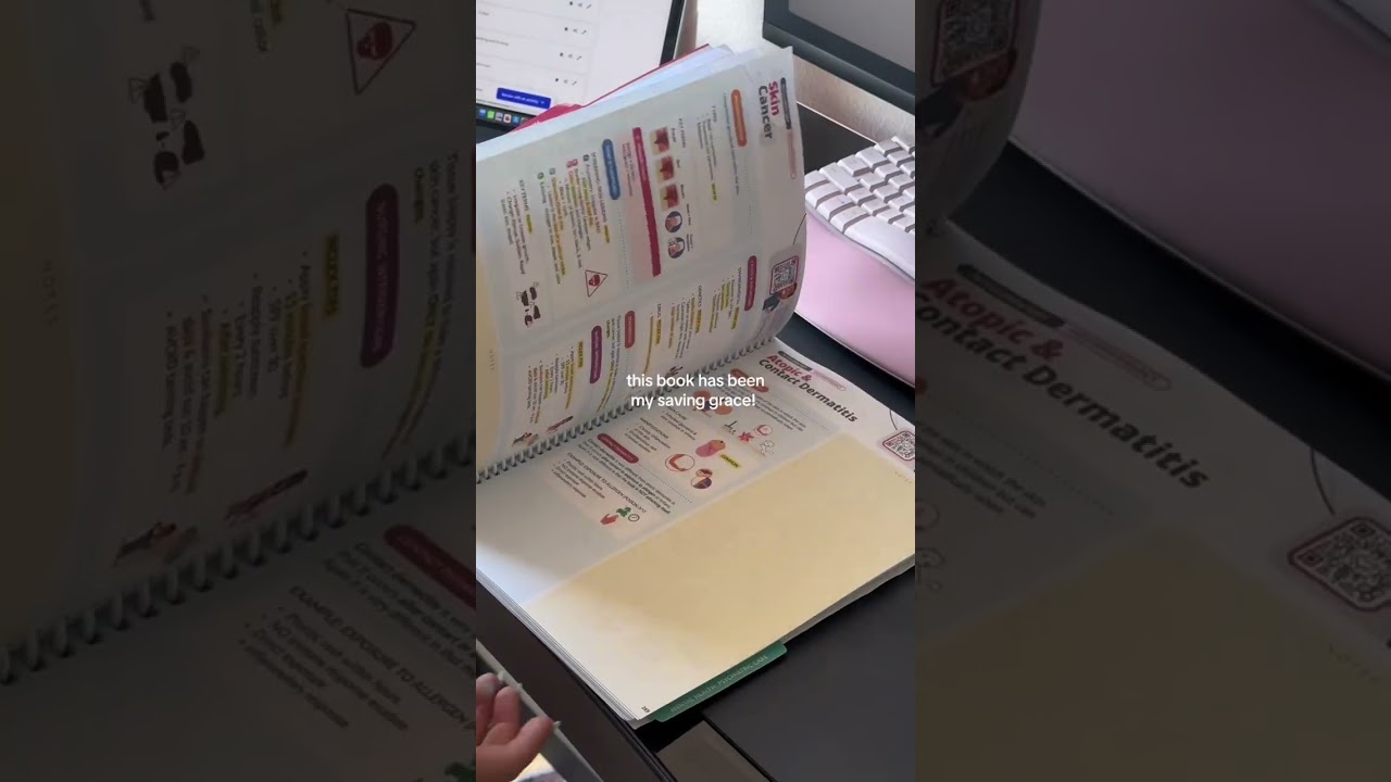 Study with me! Check out our study guide books below in the description!