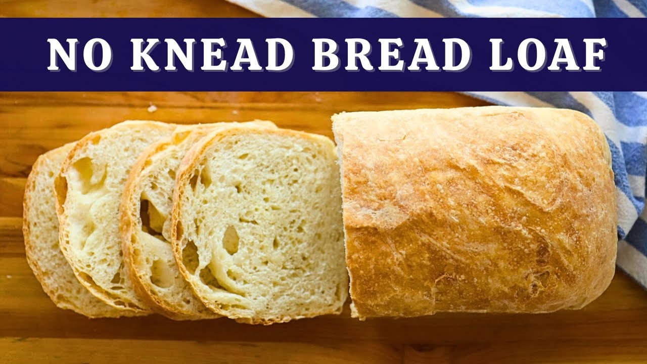 No Knead Sandwich Bread | Never buy bread again!! 🌟