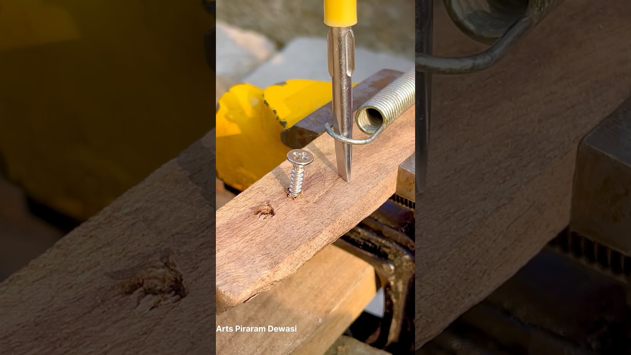 Genius Hacks for Installing strong springs.
