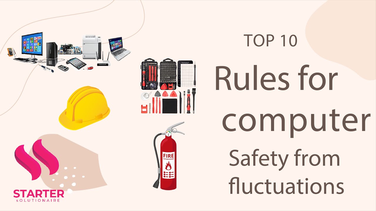 Computer Hardware Safety Rules