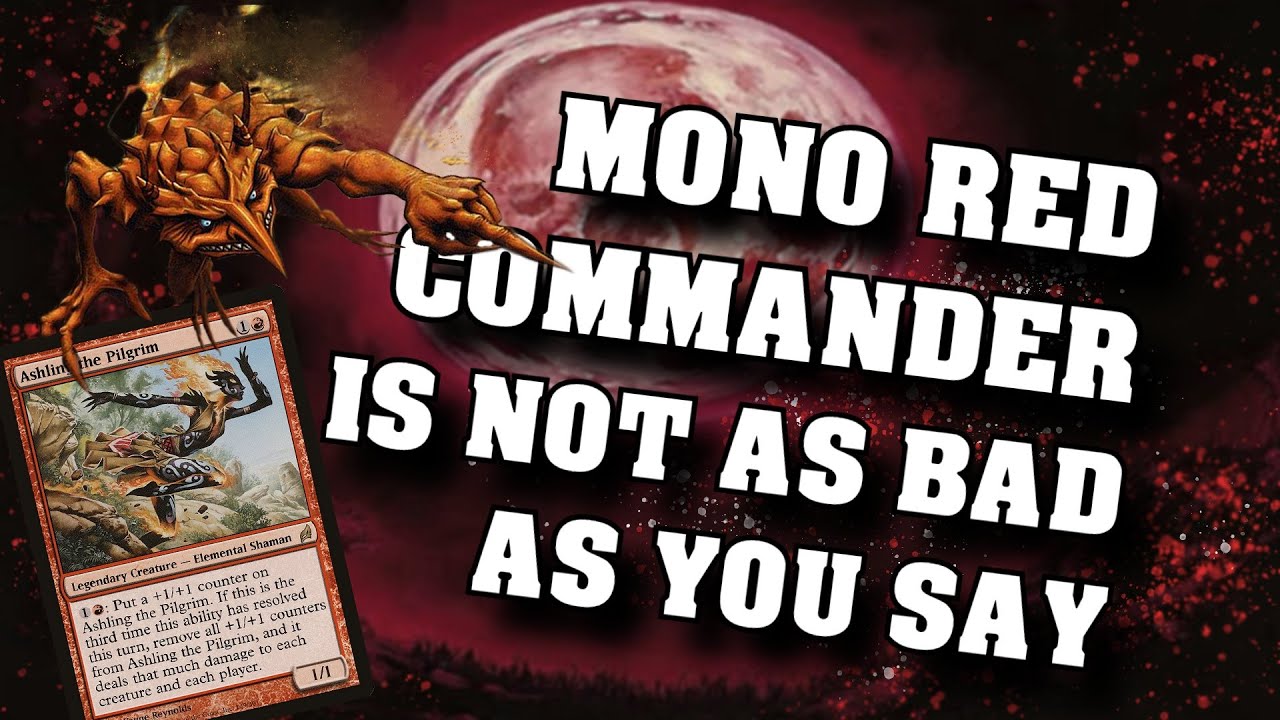 Commander 101 - Top 5 Mono Red Commanders and their Staples - MTG EDH Deck Techs