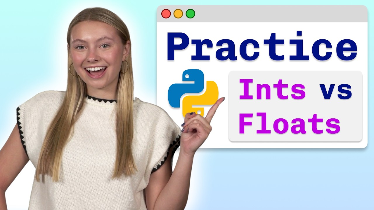 [Practice Problems] Python Integers vs Floats - Visually Explained