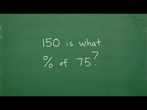150 is what percent of 75? Let’s solve the percent problem step-by-step….
