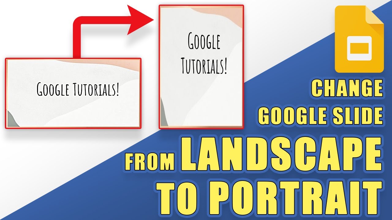 [HOW-TO] Change Google Slides to PORTRAIT (Vertical) Instead of Landscape (Easily!)