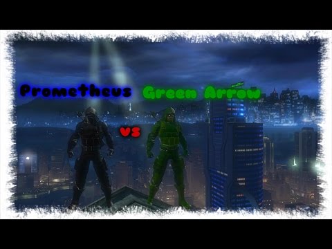 Green Arrow vs Prometheus in DC Universe Online