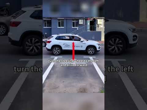 Learn this parking trick and parking is easy!#car #driving #shorts #tips #tutorial