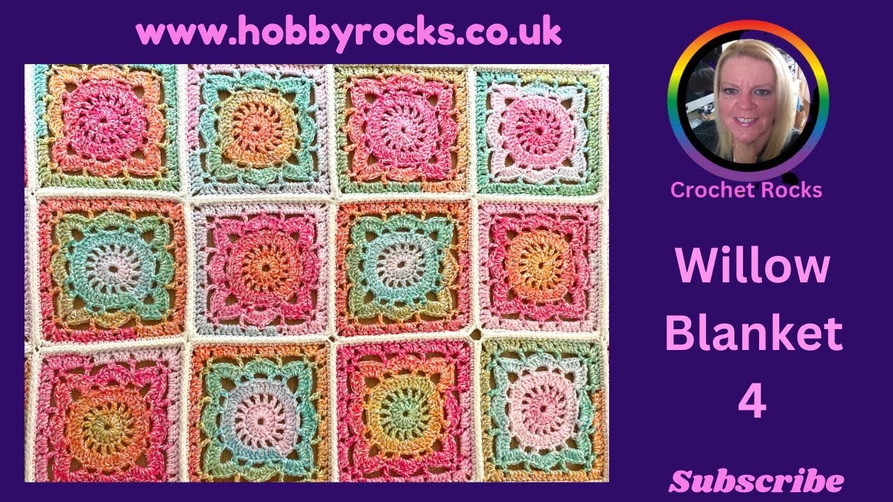 Willow Square Blanket CAL Part 4 Other Joining Methods | Crochet Rocks