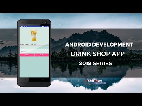 Learn Android Development Tutorial Drink Shop App part 30 Update and Delete Product - Mind Luster