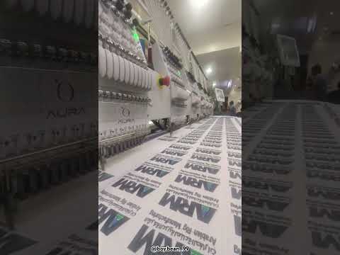 ARM Logo New embroidery design and development services #viralvideo #embrodering #embroideryfloss