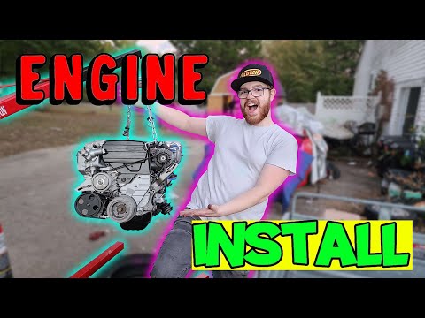 MK3 Supra Engine Install!