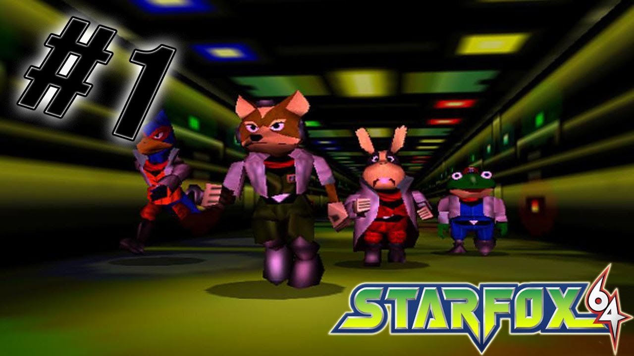 Let's Play Star Fox 64 [Blind] - Part 1: Great Start...