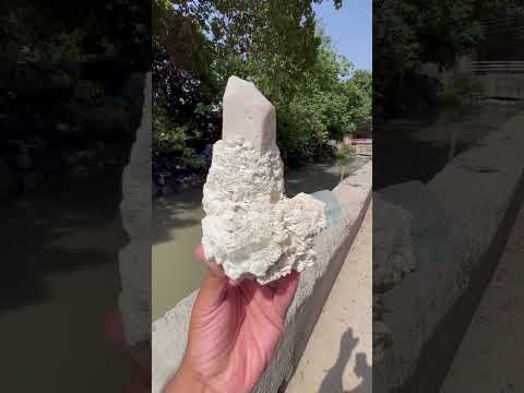 Aquamarine on Microcline Feldspar from Skardu Pakistan