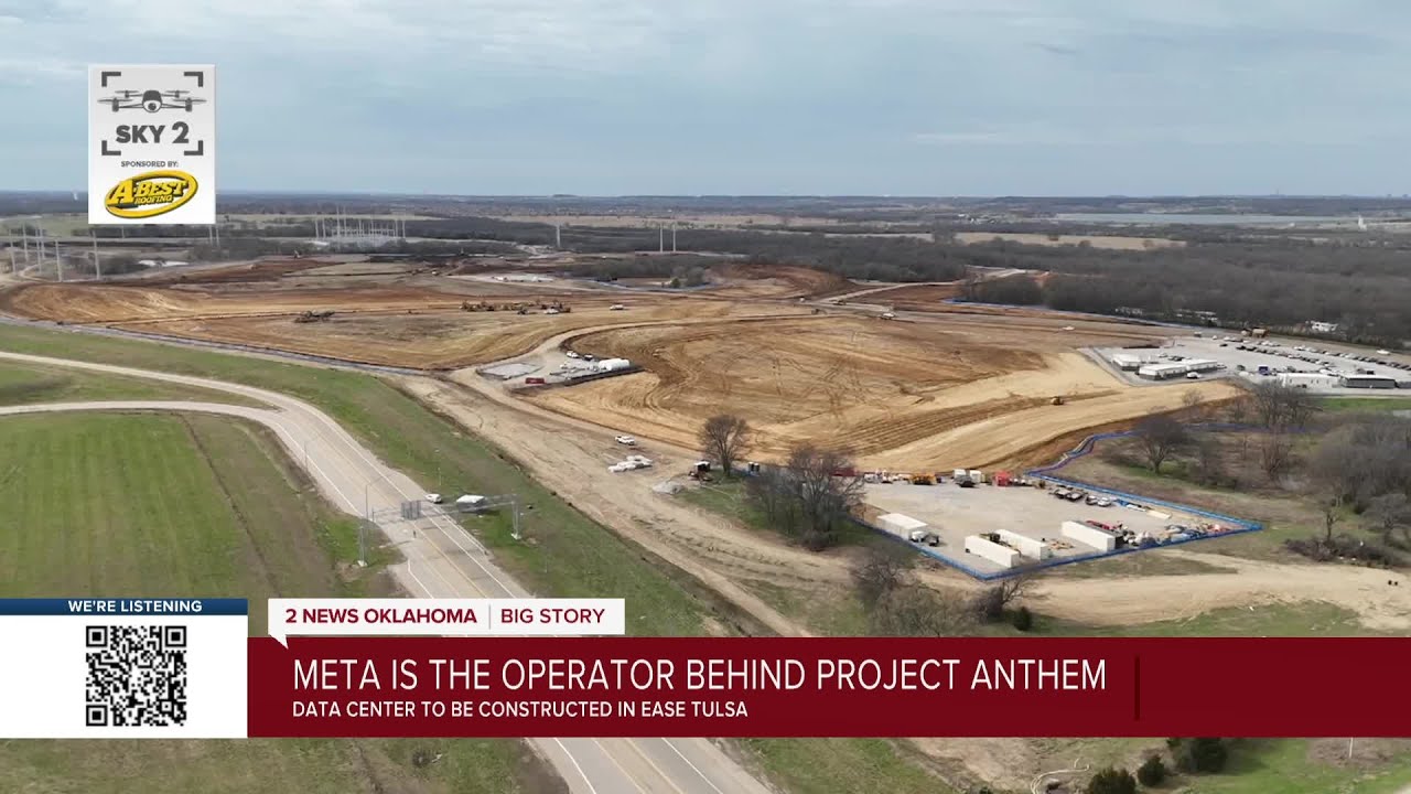 META TO TULSA: Data center planned for east Tulsa supports Meta