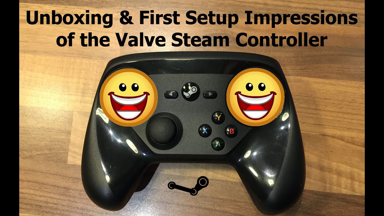Steam Controller: Unboxing & First Setup Impressions