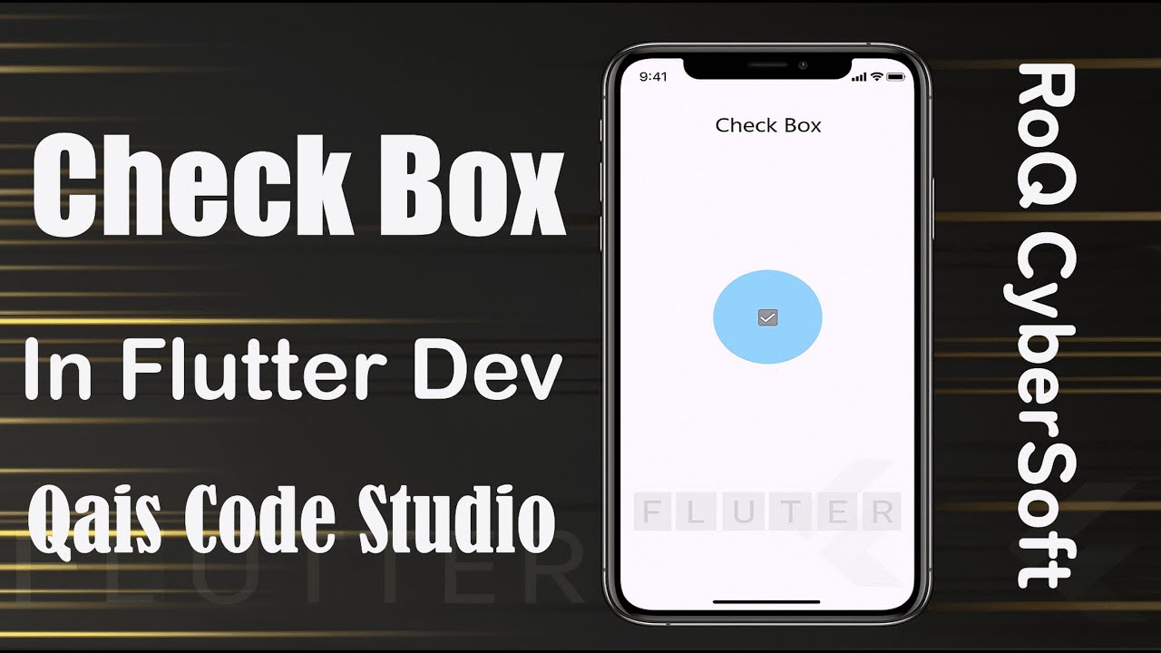 Flutter CheckBox Widget Tutorial | How to Use Single Checkbox in Flutter