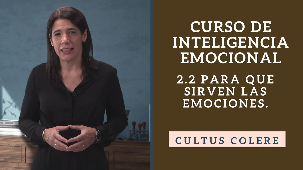 2.2 Curso de inteligencia emocional - Para qué sirven las emociones.