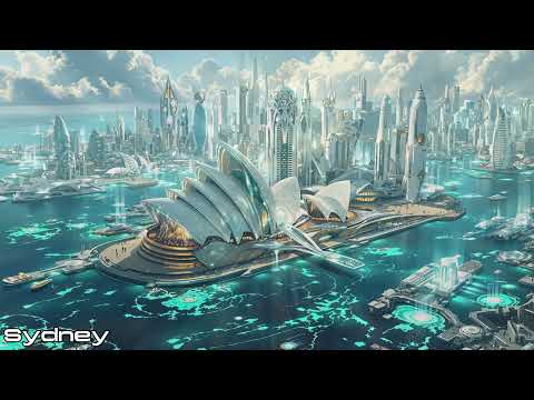 20 Magical Futuristic Cities in Art Deco, Neoclassical & Cyber-Fantasy Styles 🌆✨