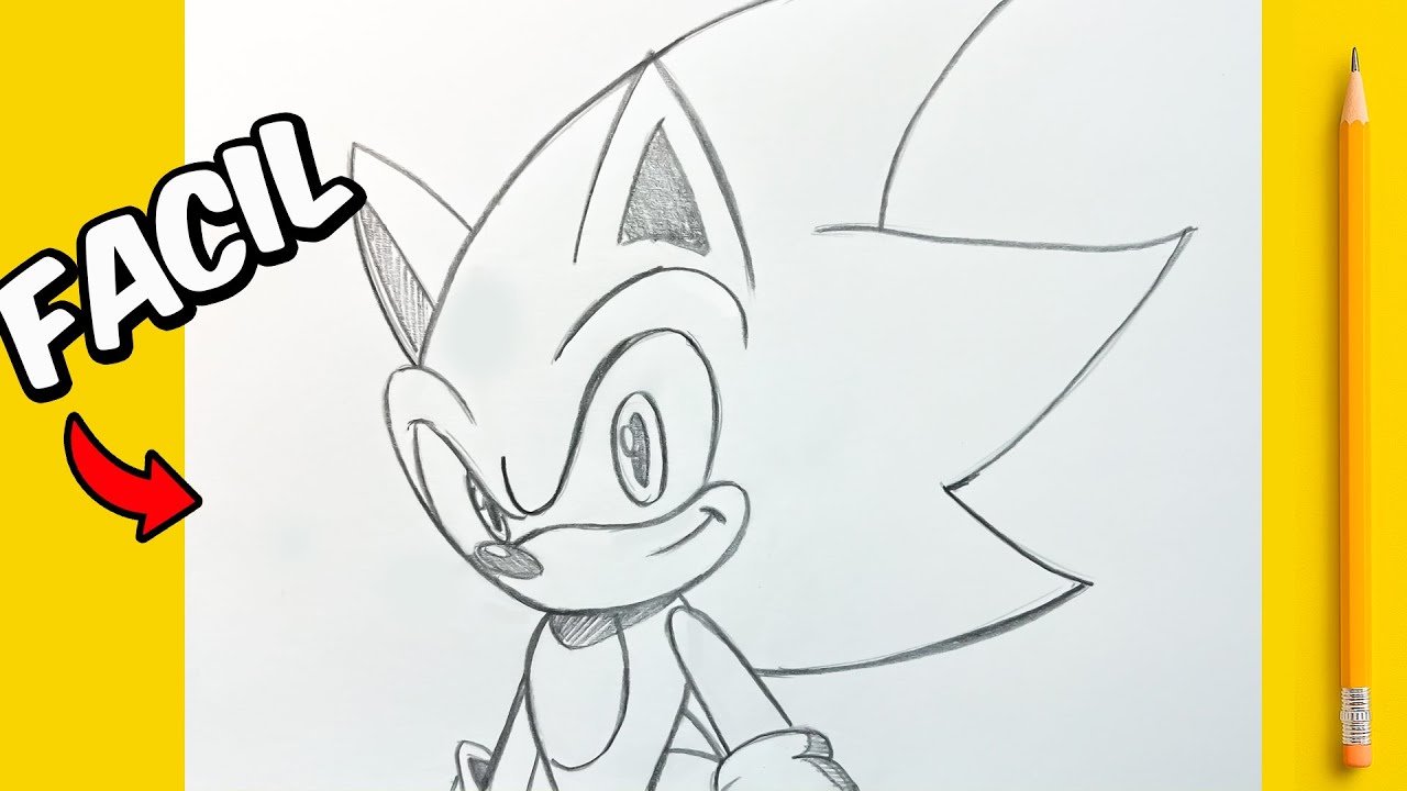 How to Draw Super Sonic | Epic Pencil Tutorial ⚡️ 2025