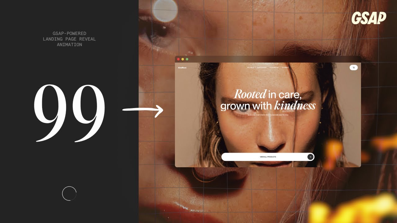 Creating Stunning Landing Page Reveal Animations with GSAP | Galaxy.ai