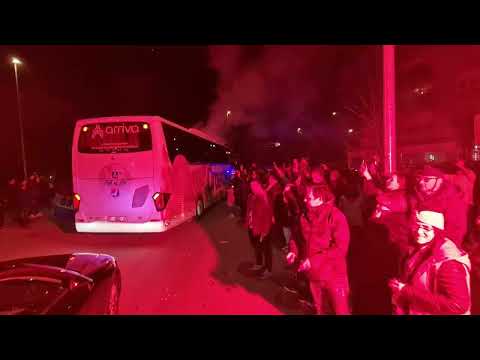 Ispraćaj rukometne reprezentacije iz Karlovca na utakmicu polufinala Svjetskog prvenstva u Zagrebu