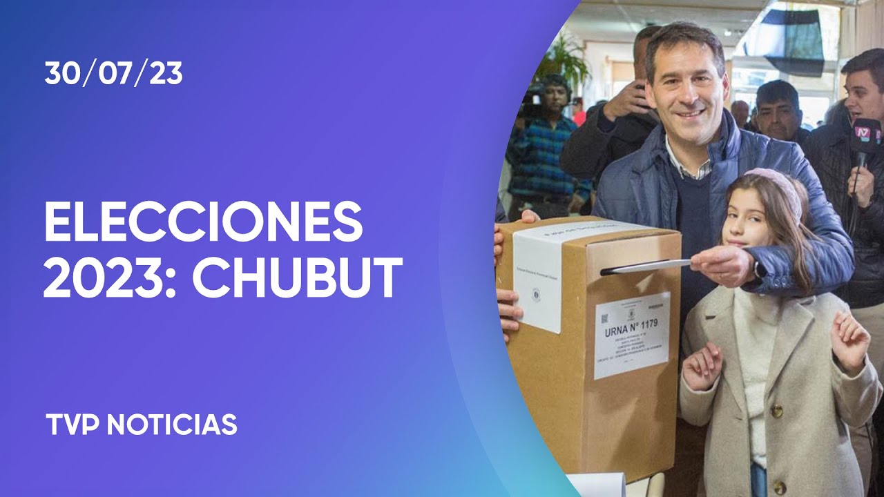 Chubut: ya votaron los principales candidatos