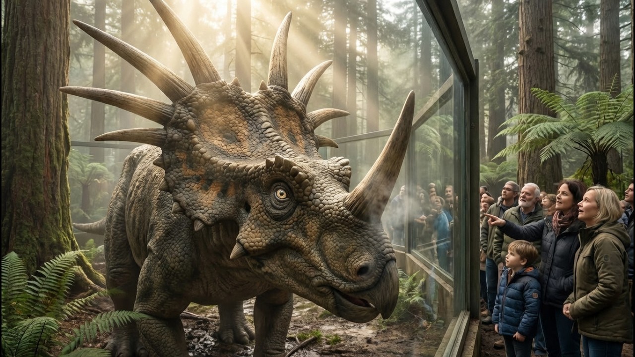 I Found A REAL Dinosaur Zoo | Styracosaurus Encounter (POV)