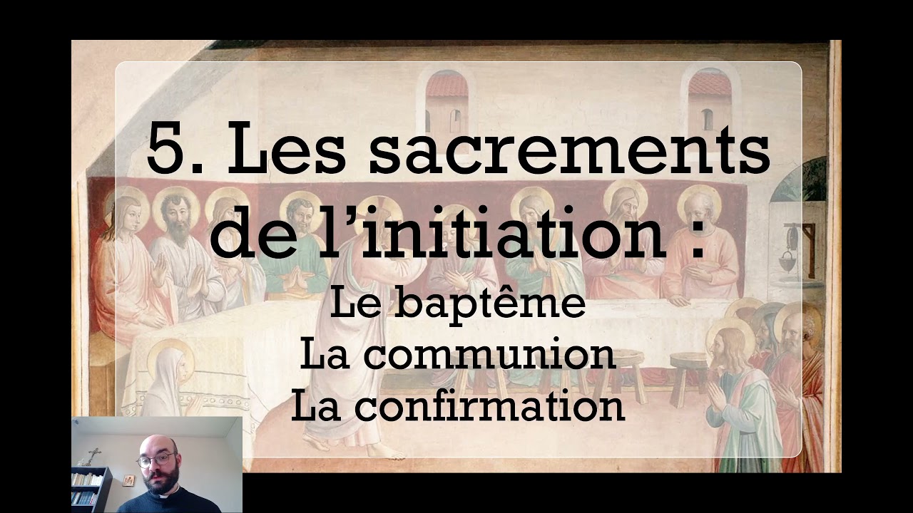 Préparation à la première communion 1 : les sacrements