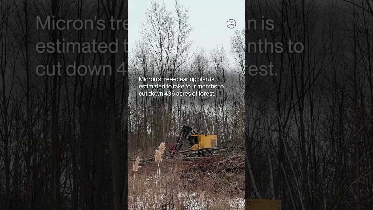 The real work begins at Micron site just days after ceremonial groundbreaking in Clay, N.Y.