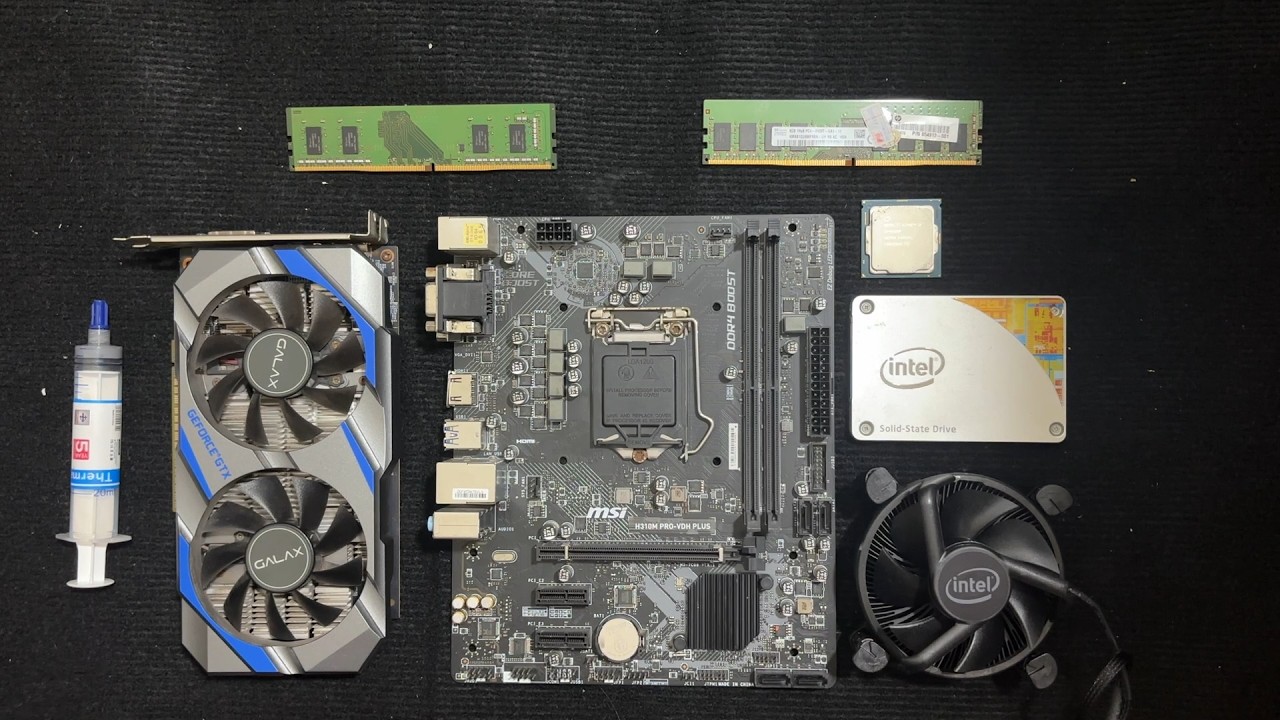 I3 9100F + GTX 1050Ti 4GB Low budget Gaming PC Build