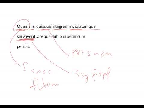 LatinPerDiem Latin Lessons: Athanasian Creed, 2