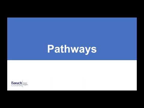 Pathways at Baruch