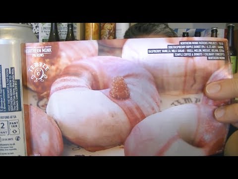 Northern Monk / Temple - Raspberry Ripple Donut IPA - Beer Review