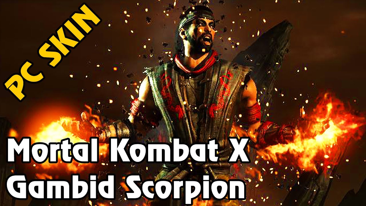 Mortal Kombat X - Gambid Scorpion Skin (PC MOD)