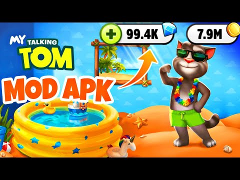 My Talking Tom Mod Apk Download | latest version | Unlimited Money