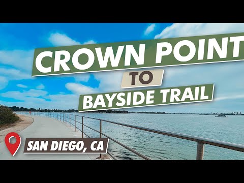 Crown Point to Bayside Trail | Trail Recap | San Diego, CA | 4k