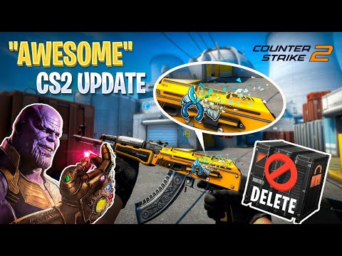 NEW STICKERS MECHANICS & STORAGE DELETE IN CS2 UPDATE