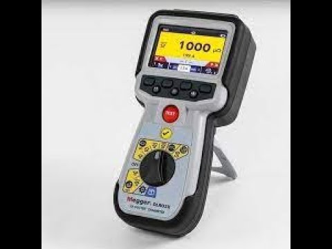Unboxing Megger DLRO2X Low Resistance Ohmmeter 2 A