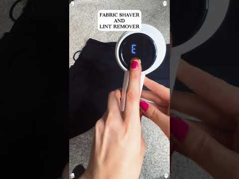 Effortless laundry solutions with rechargeable lint removers #recargable