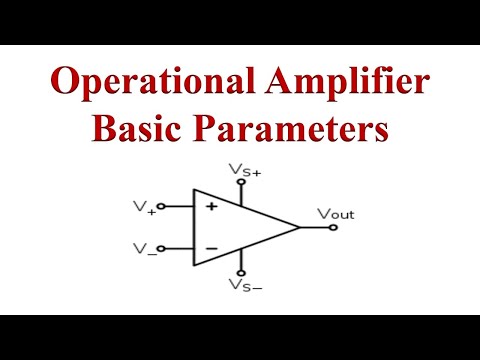 Basic Parameters of Op-Amp, Negative feedback, Voltage gain, Saturation.