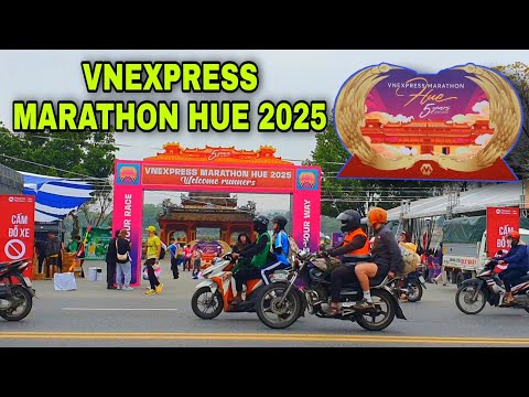 VNEXPRESS MARATHON HUE 2025 - SẴN SÀNG BÙNG NỖ GIẢI CHẠY QUY MÔ HOÀNH TRÁNG TRƯỚC KINH THÀNH HUẾ