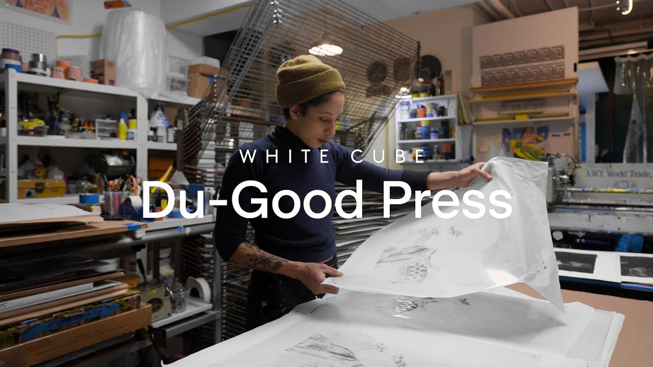 In the Studio: Leslie Diuguid on printing Cinga Samson’s ‘Oonomboyi 4’ | White Cube