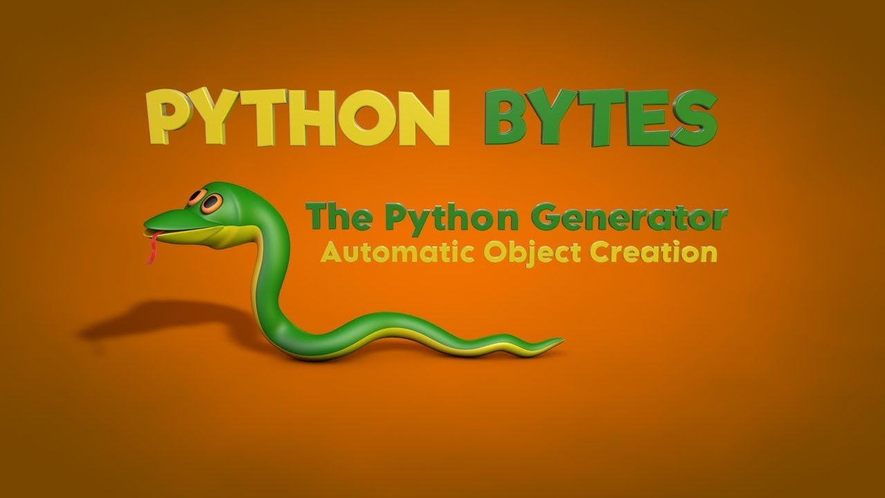 Cinema 4D Python Bytes: The Python Generator - Automatic Object Creation